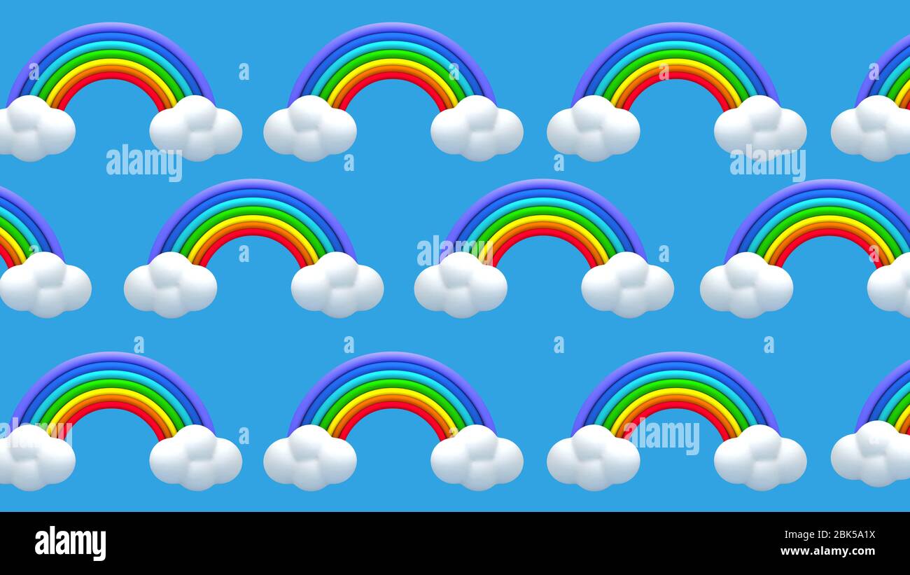 Multiple rainbows hi-res stock photography and images - Alamy