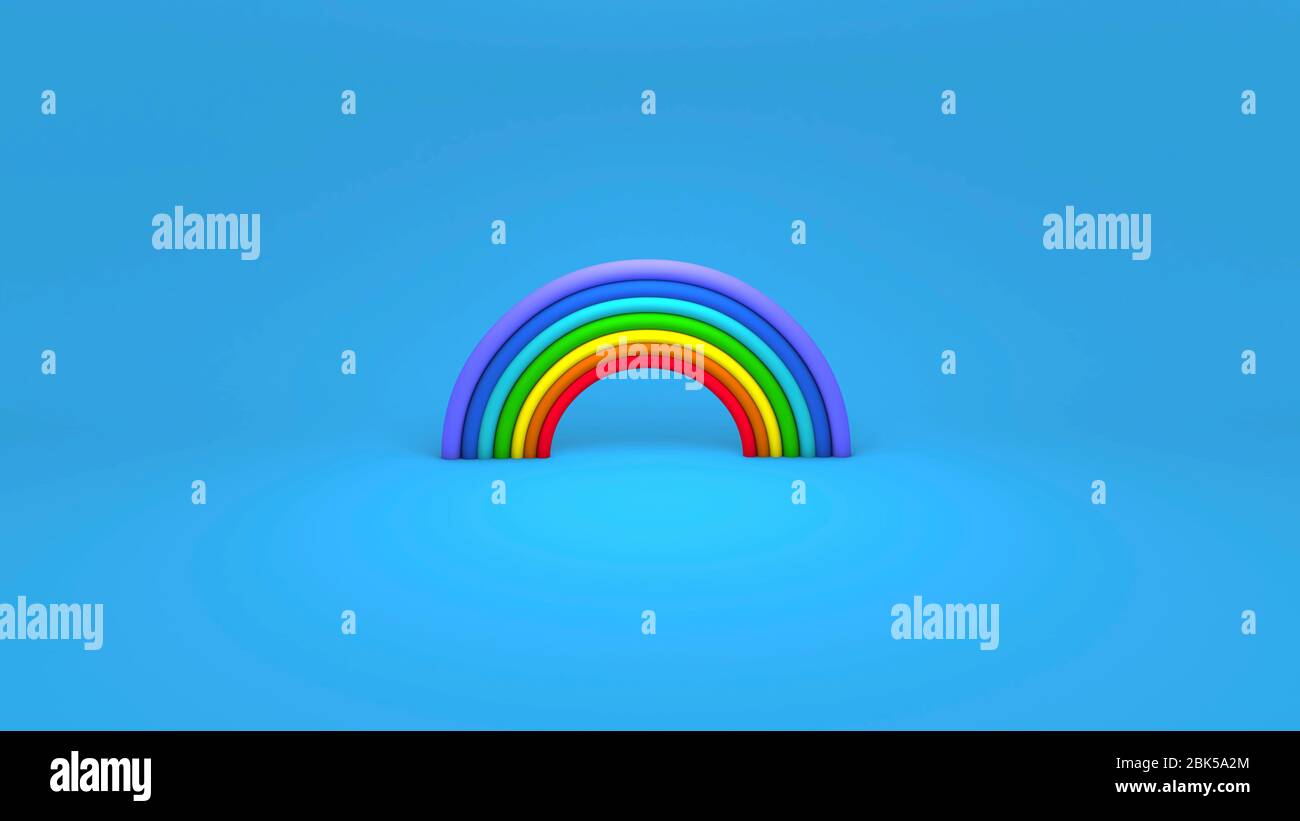 Rainbow cut out hi-res stock photography and images - Alamy