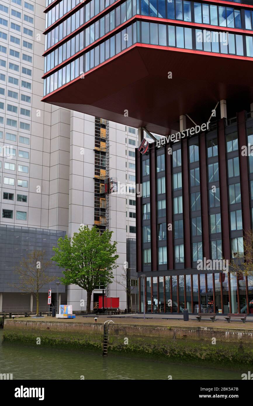 Havensteder Tower, Old Port, Rotterdam, South Holland, Netherlands ...
