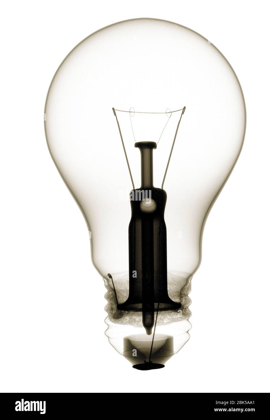 X ray light bulb Cut Out Stock Images & Pictures - Alamy