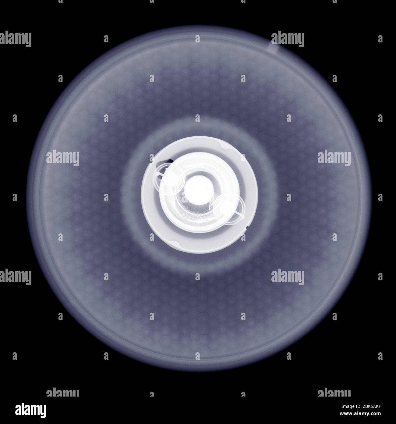 Overhead view of light bulb, X-ray Stock Photo - Alamy