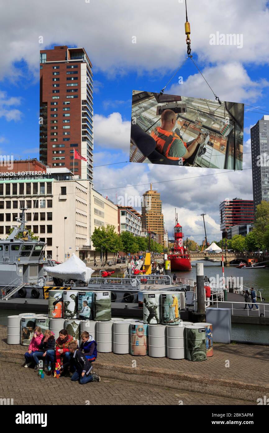 Maritime Museum, Rotterdam, South Holland, Netherlands, Europe Stock ...