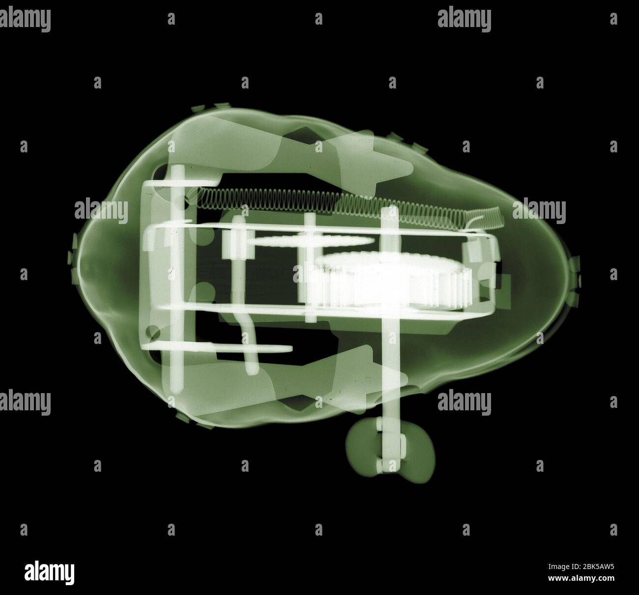 Toy mechanical frog, X-ray Stock Photo - Alamy