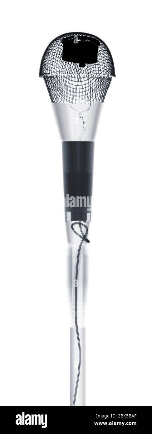 One microphone hi-res stock photography and images - Alamy