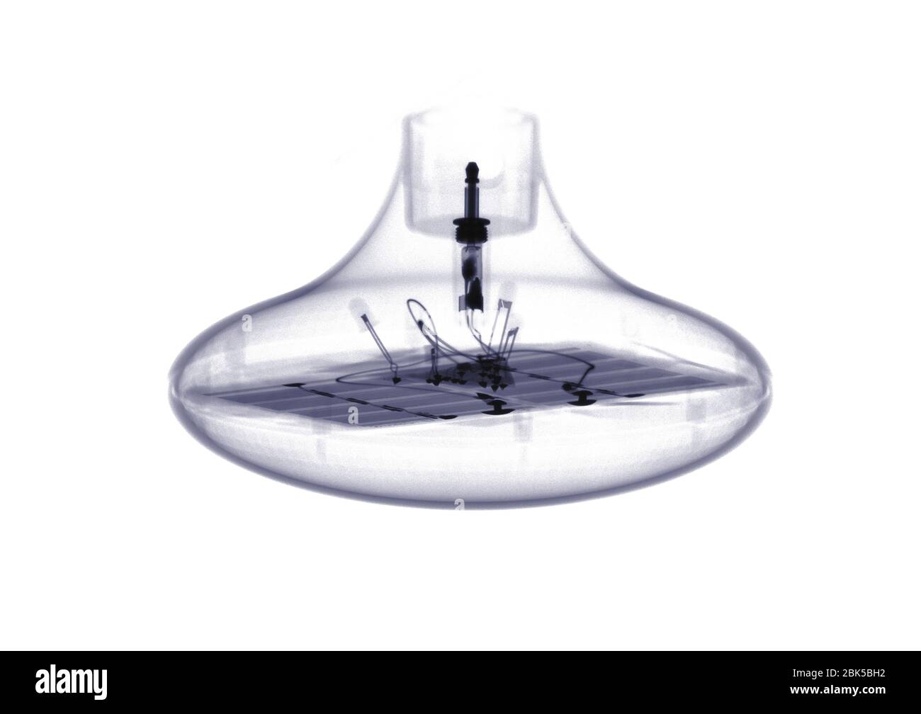 Oval light bulb, X-ray Stock Photo - Alamy