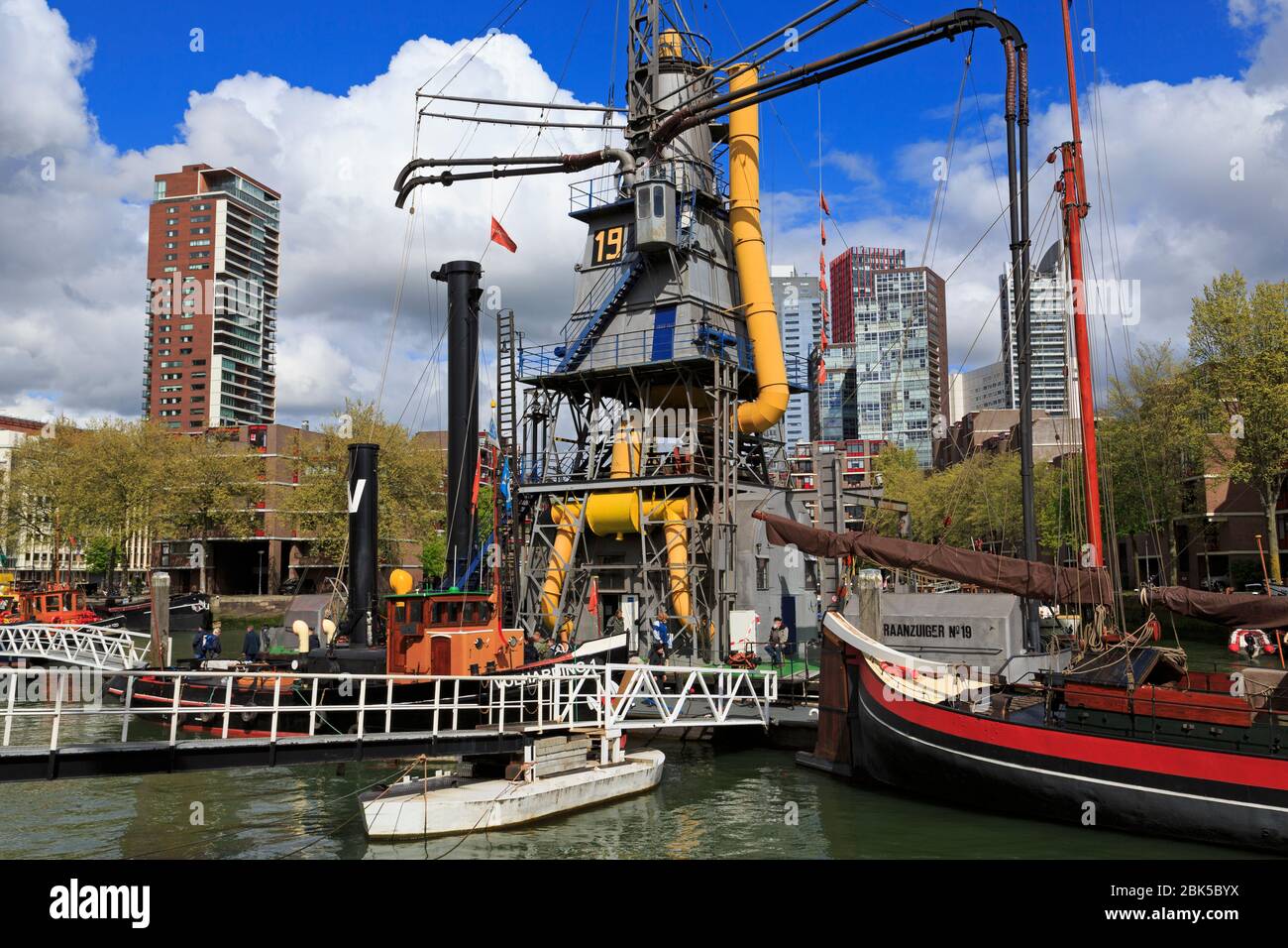 Maritime Museum, Rotterdam, South Holland, Netherlands, Europe Stock ...