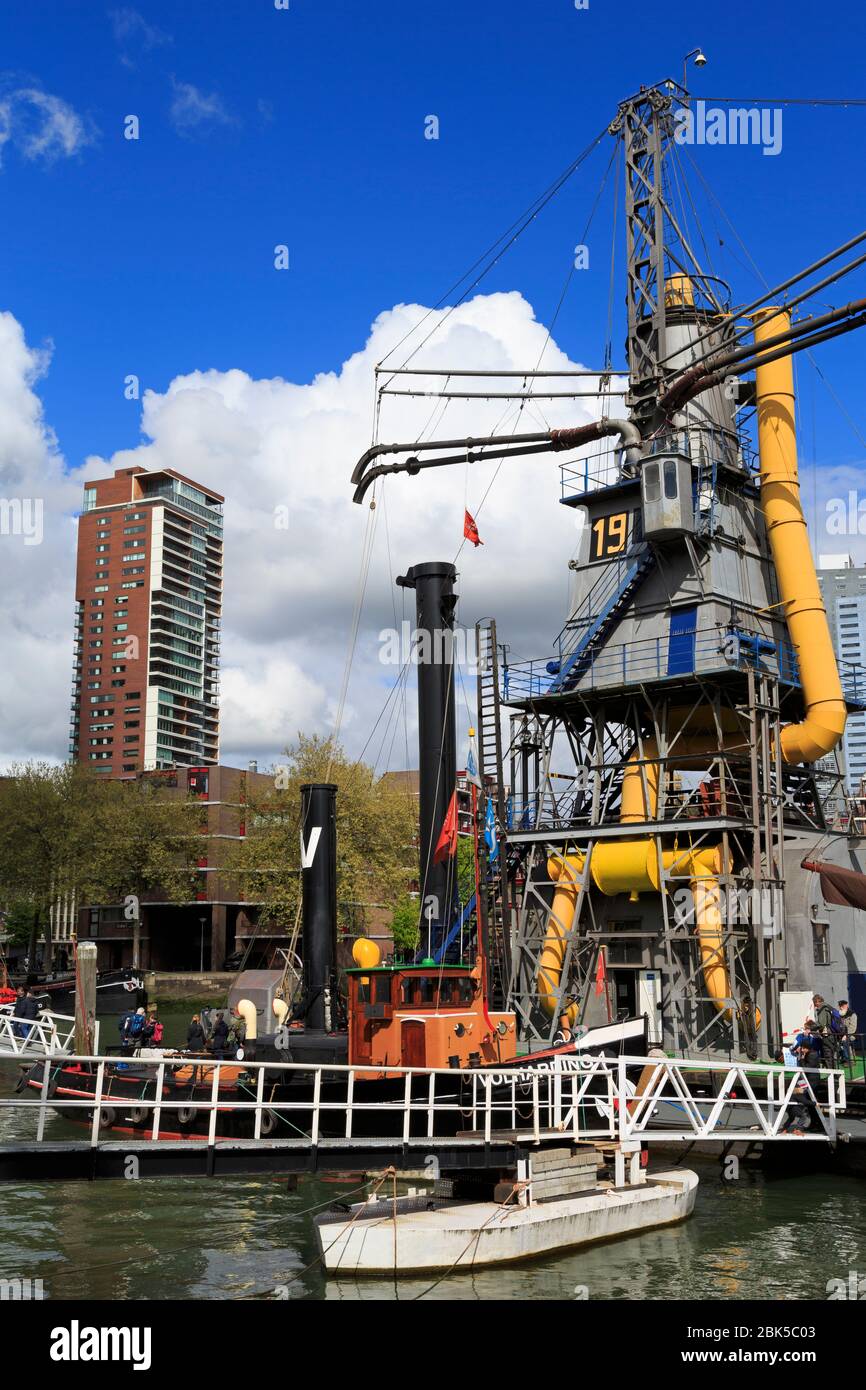 Maritime Museum, Rotterdam, South Holland, Netherlands, Europe Stock ...