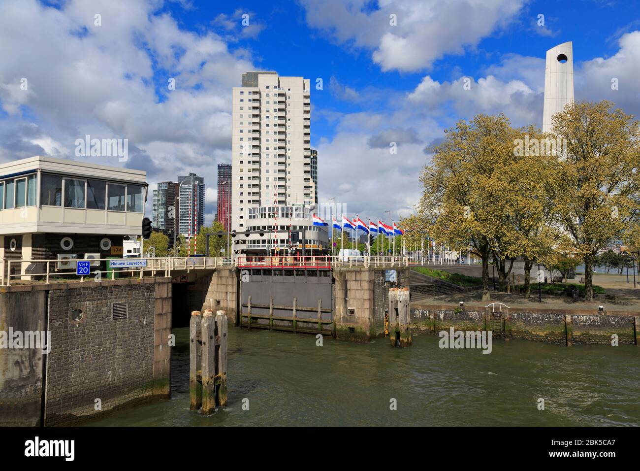Willemsplein District, Rotterdam, South Holland, Netherlands, Europe ...