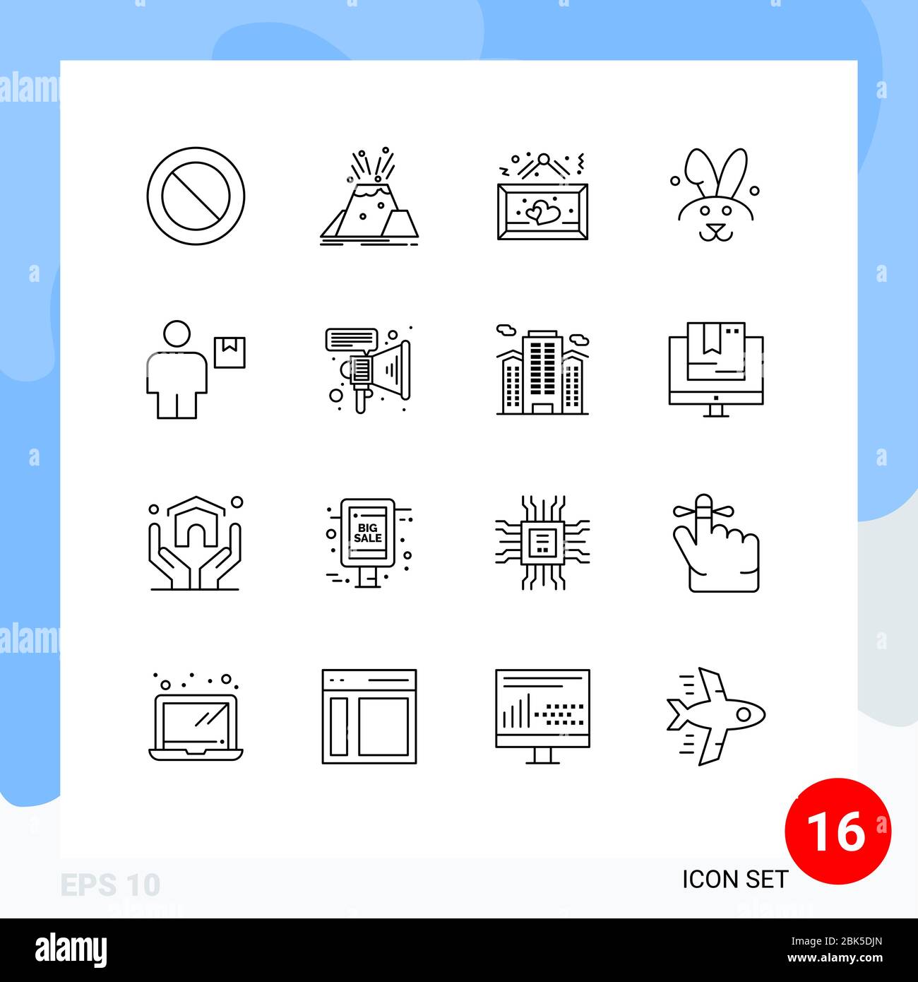 Volcano rabbit Stock Vector Images - Alamy