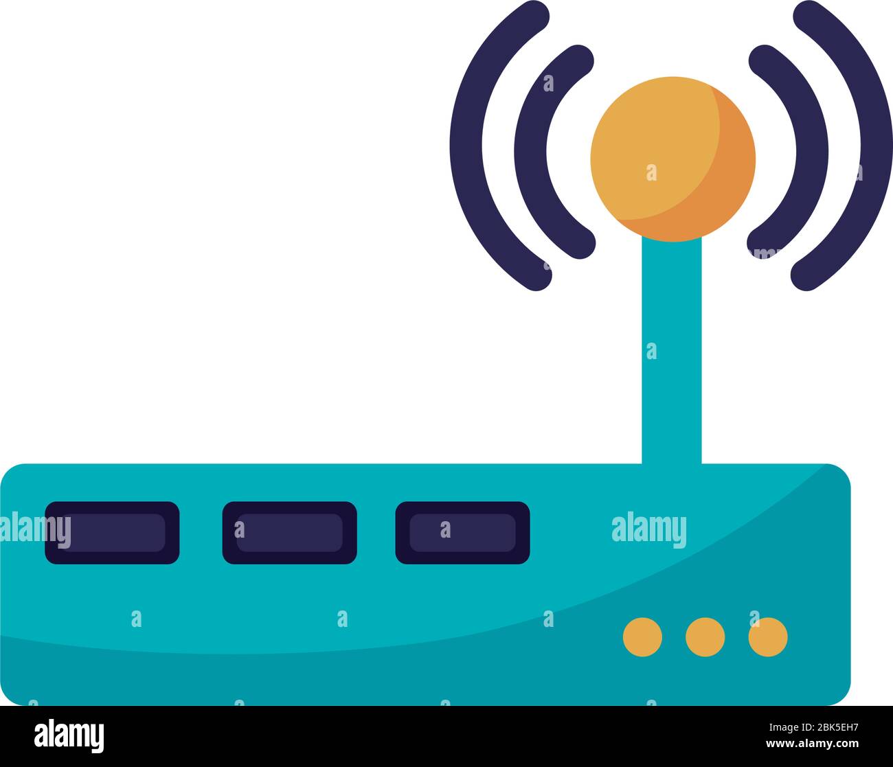 route with wifi connection signal Stock Vector Image & Art - Alamy