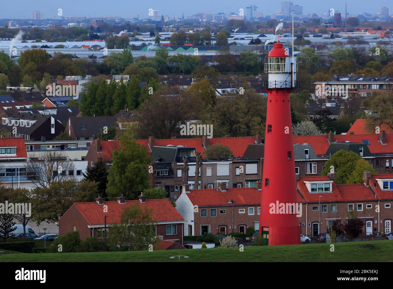 Hook of Holland Lighthouse, Rotterdam, Netherlands, Europe Stock Photo ...