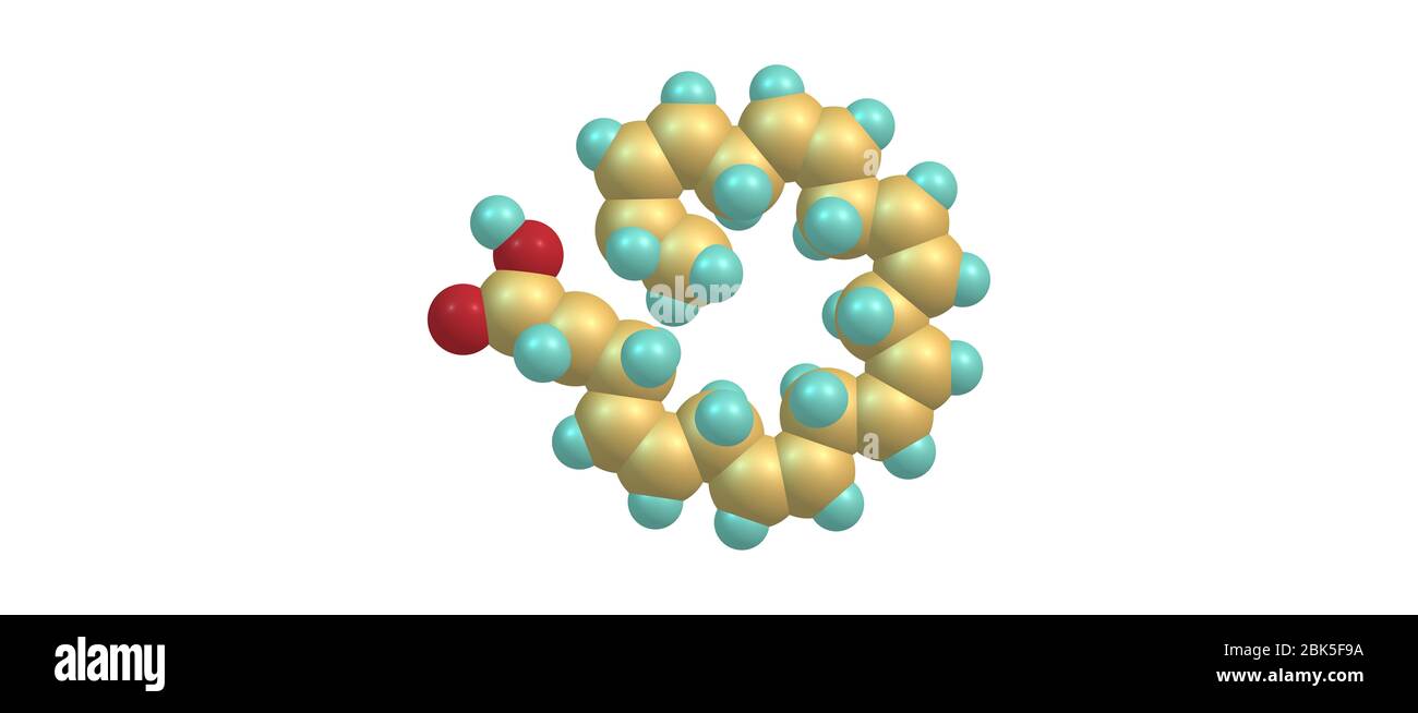 Dha molecule structure hi-res stock photography and images - Alamy