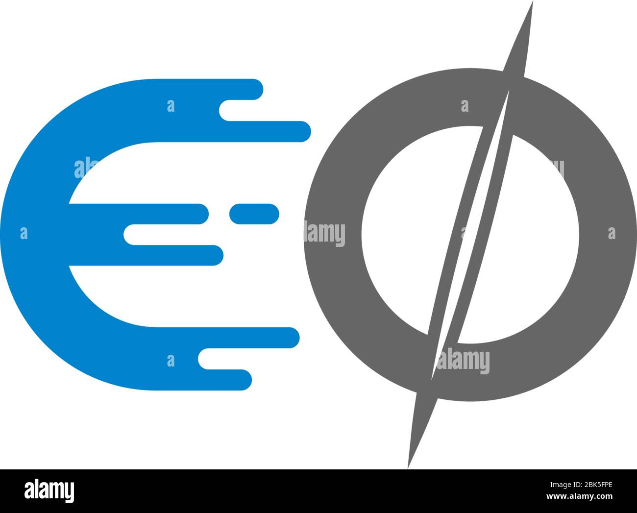 Letter EO logo icon template illustration Stock Vector Image & Art - Alamy