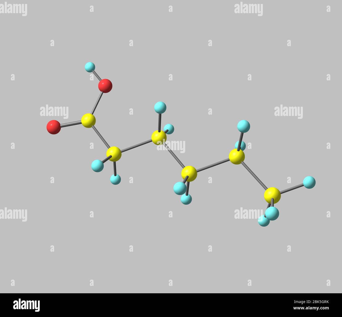 Hexanoic acid is the carboxylic acid derived from hexane with the ...