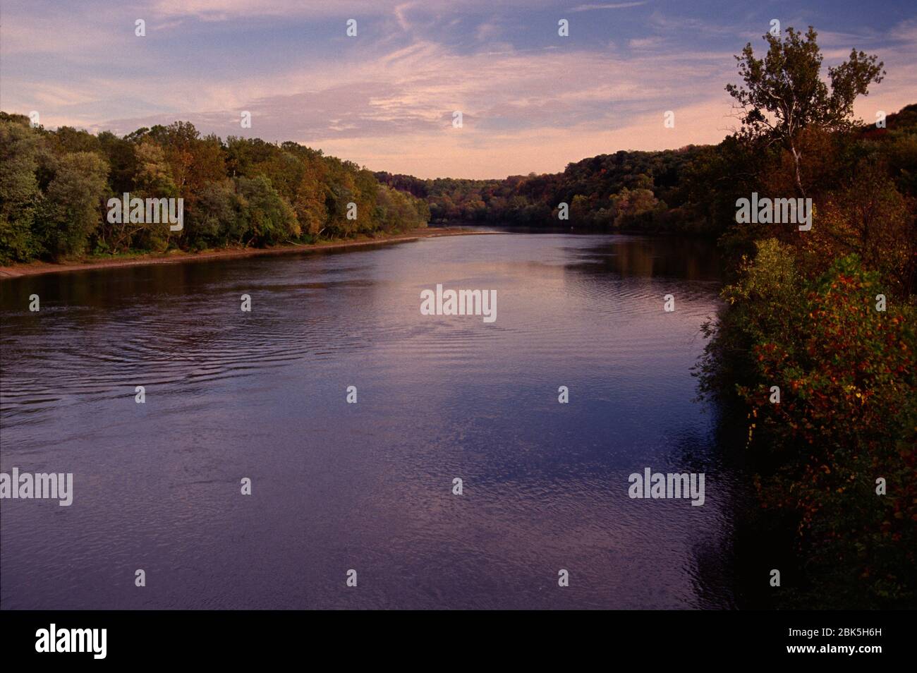 Delaware River, Bucks County, Pennsylvania Stock Photo - Alamy
