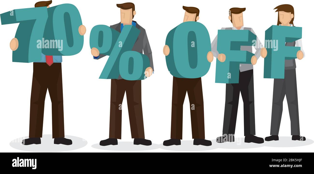 Group business people holding alphabet Stock Vector Images - Alamy