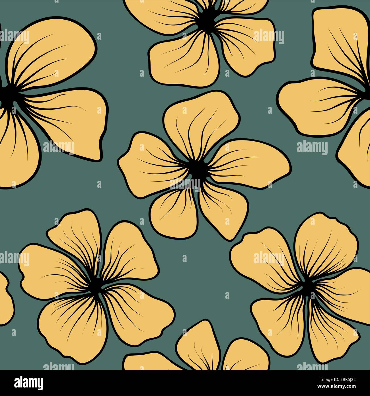 Cherry blossom. Sakura, great design for any purposes. Japanese pattern ...