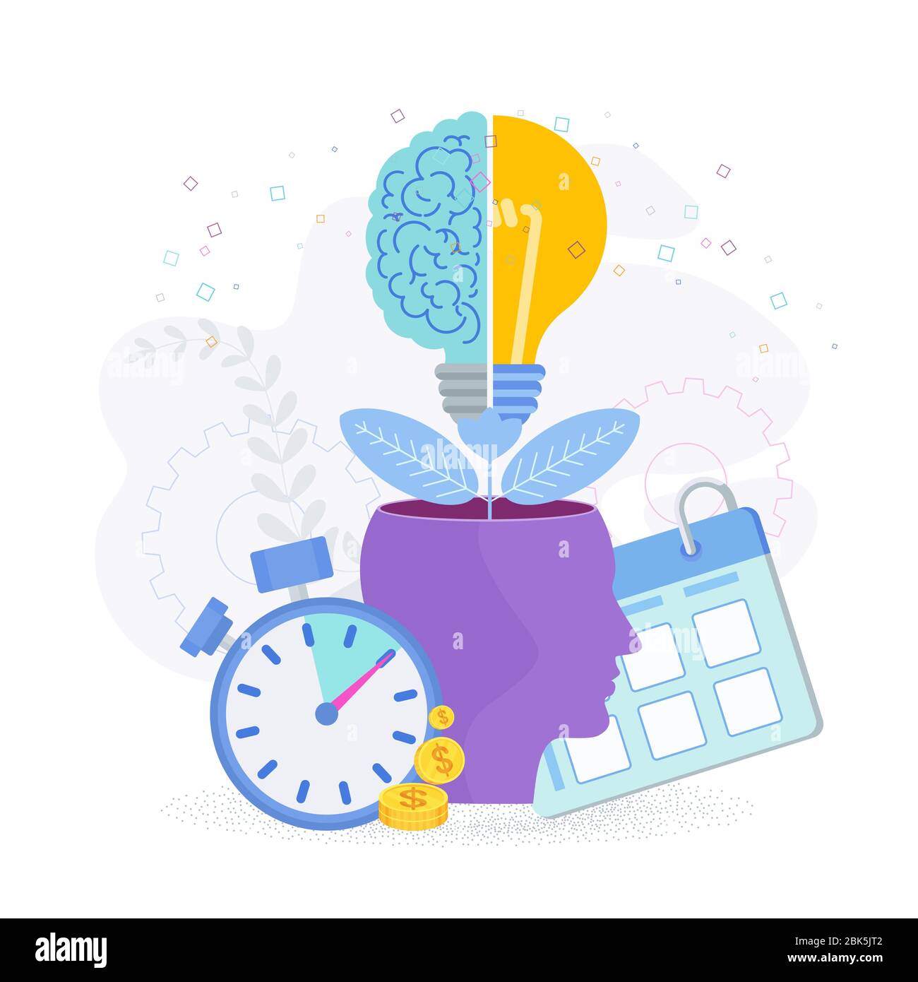 Brain is like a tree growing in a human head. The development of ...