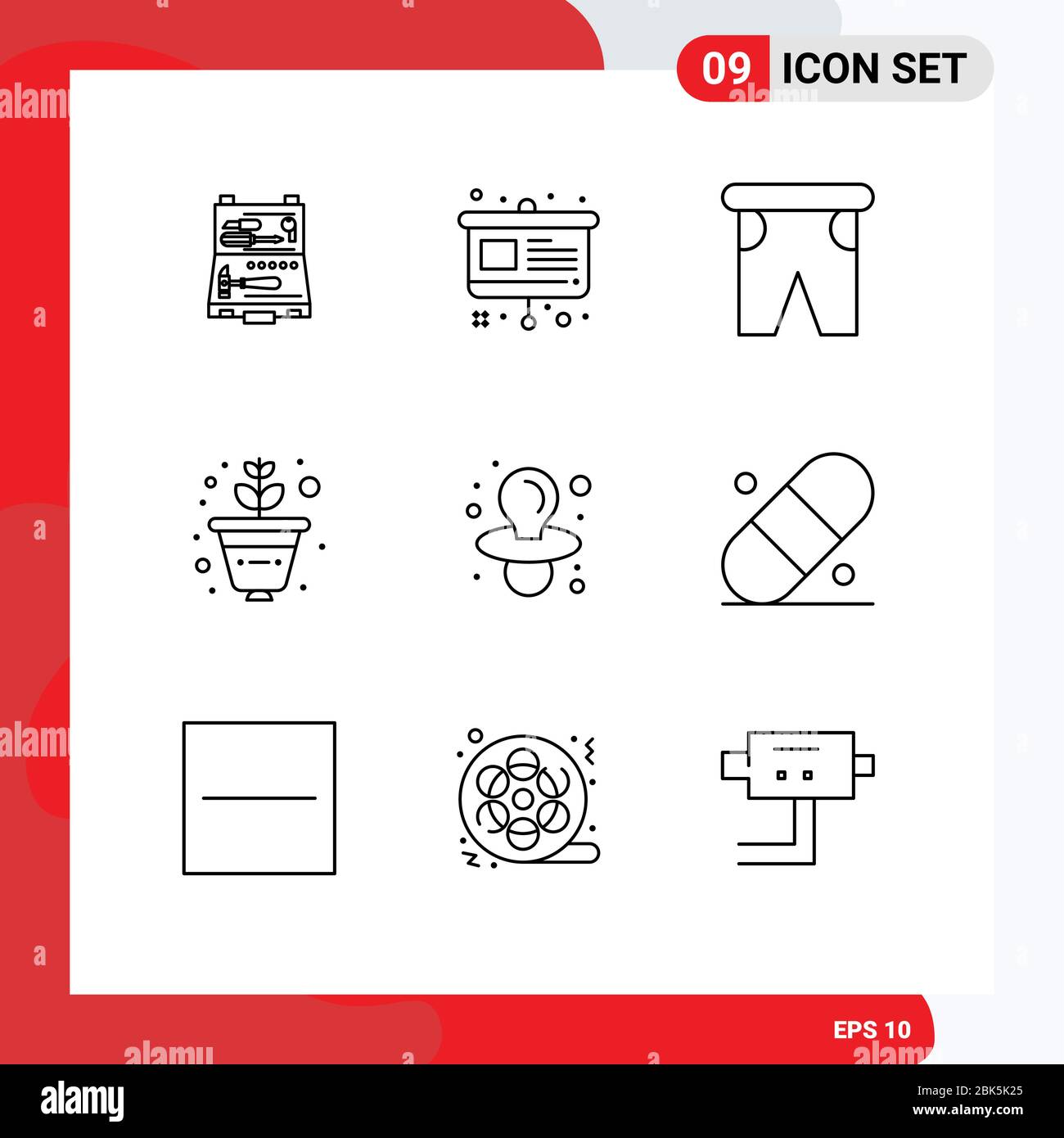 Baby growth chart Stock Vector Images - Alamy