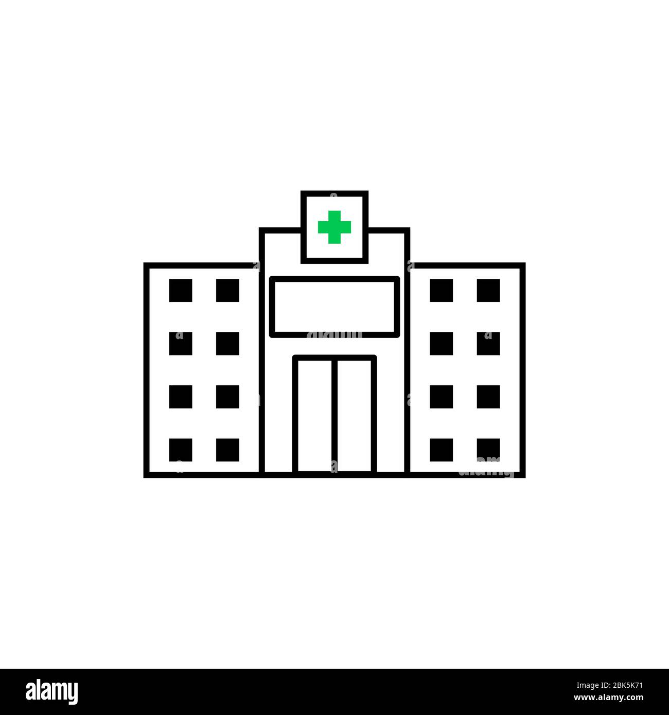 Hospital vector graphic design illustration Stock Vector Image & Art ...