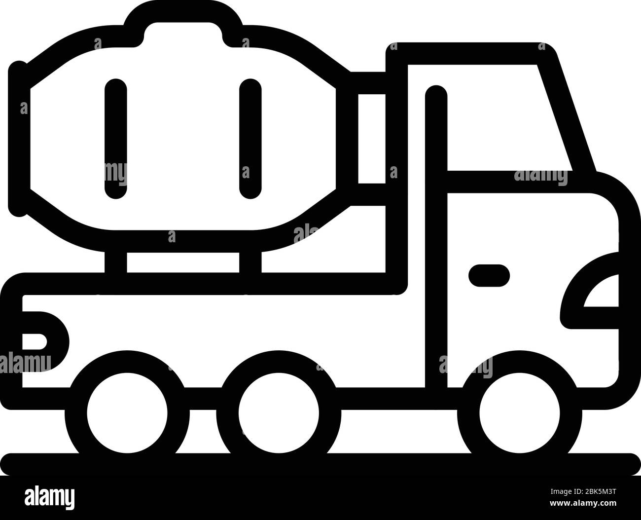 Cement truck mixer icon, outline style Stock Vector Image & Art - Alamy