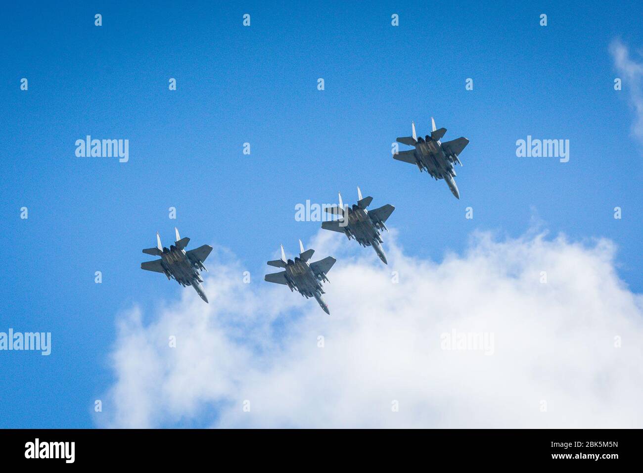 F-15E Strike Eagles with the 4th Fighter Wing, from Seymour Johnson Air ...