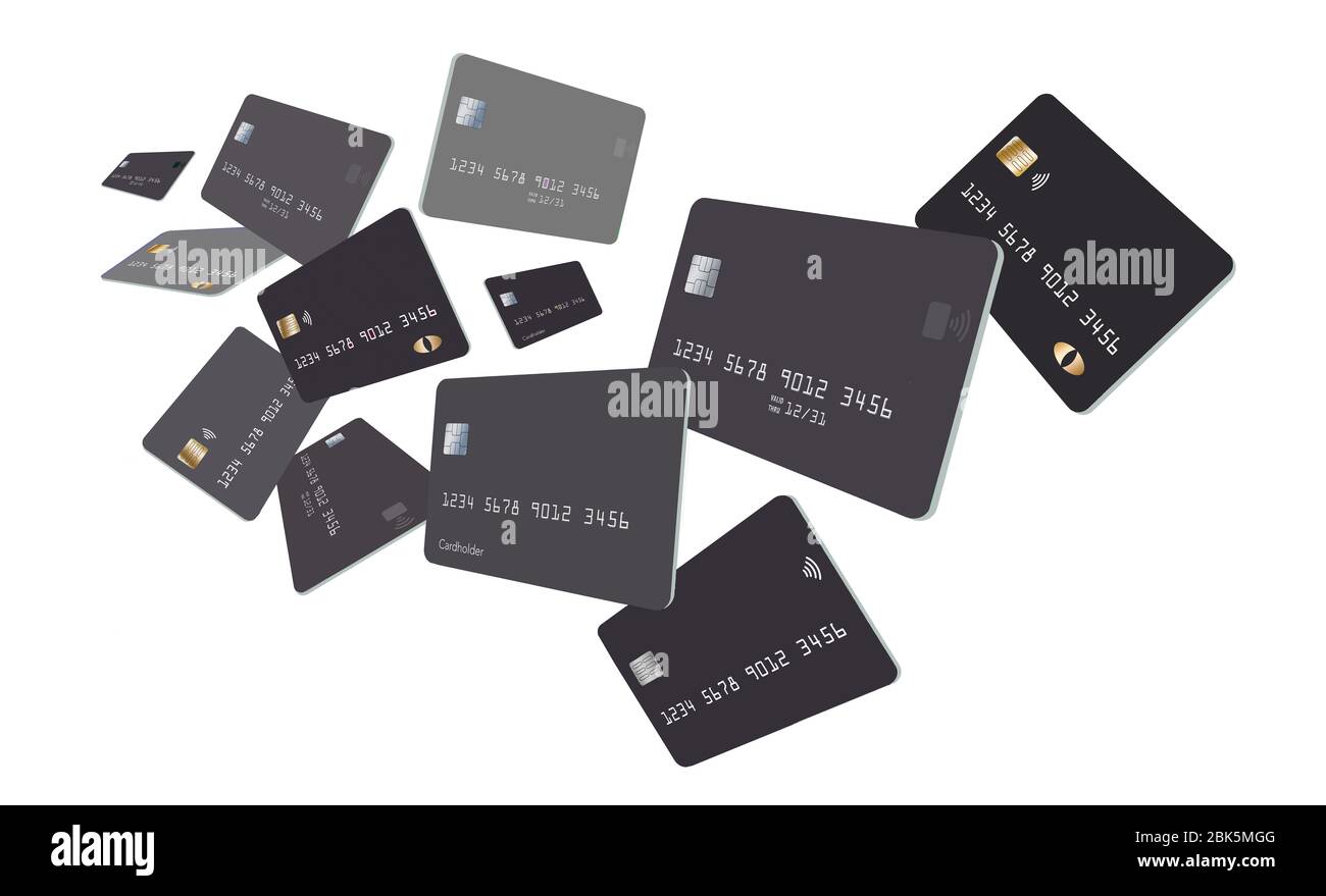Modern debit card hi-res stock photography and images - Alamy