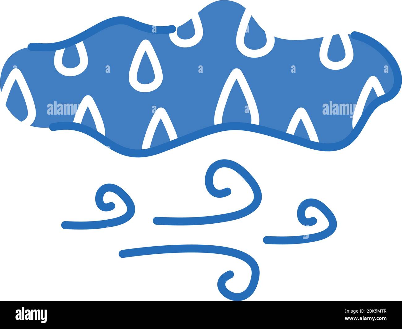 wind weather symbol and clouds sky Stock Vector Image & Art - Alamy