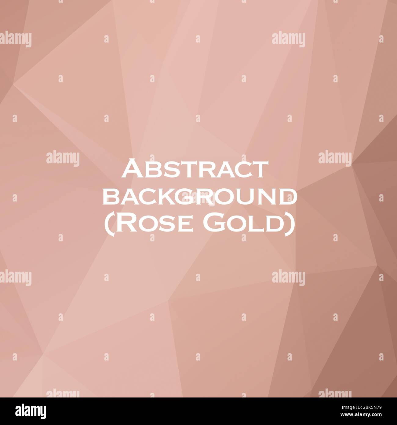 Modern Rose Gold geometric texture background vector. Polygonal shapes ...