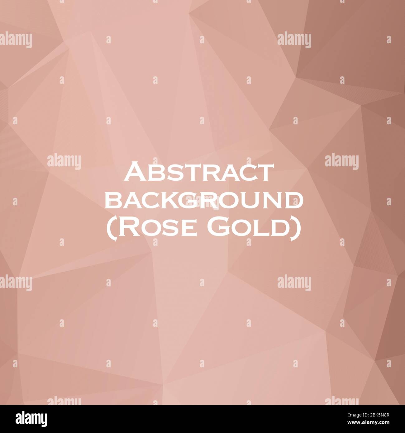 Modern Rose Gold geometric texture background vector. Polygonal shapes ...