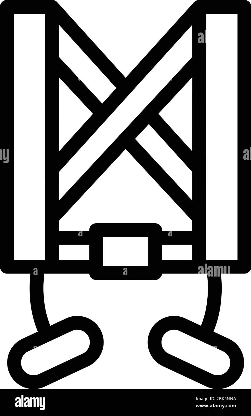 Climbing equipment icon, outline style Stock Vector Image & Art - Alamy