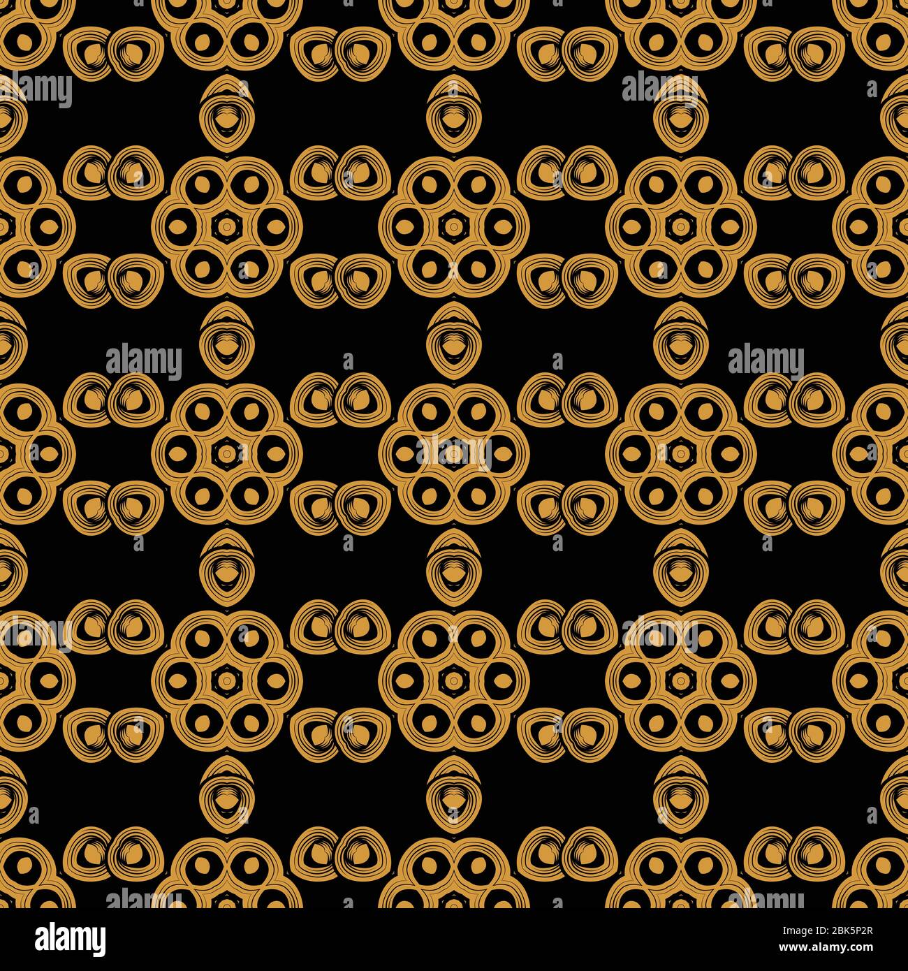 seamless golden vintage on a dark background. heraldic symbol. Vector ...