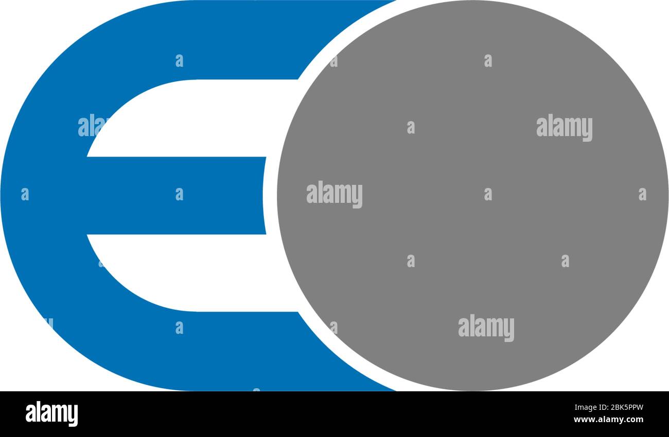 Letter EO logo icon template illustration Stock Vector Image & Art - Alamy