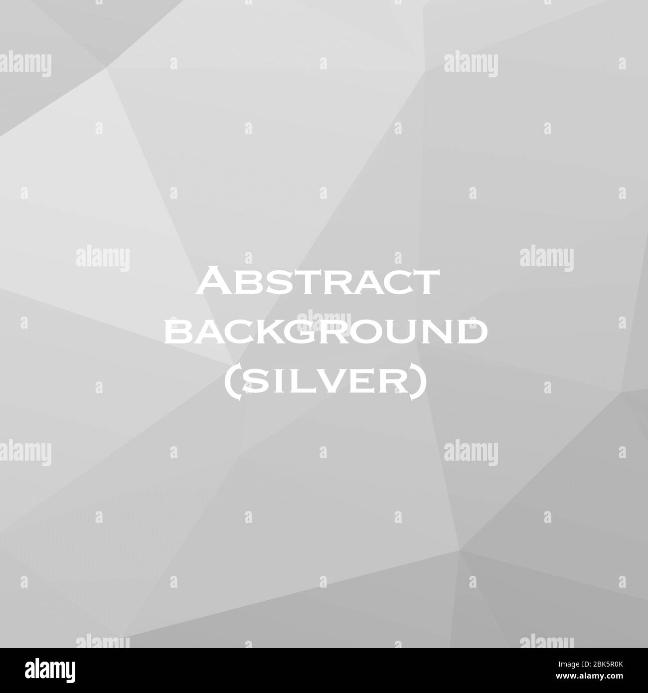 Modern (Sliver) Shiny Polygonal shapes background, low poly triangles ...