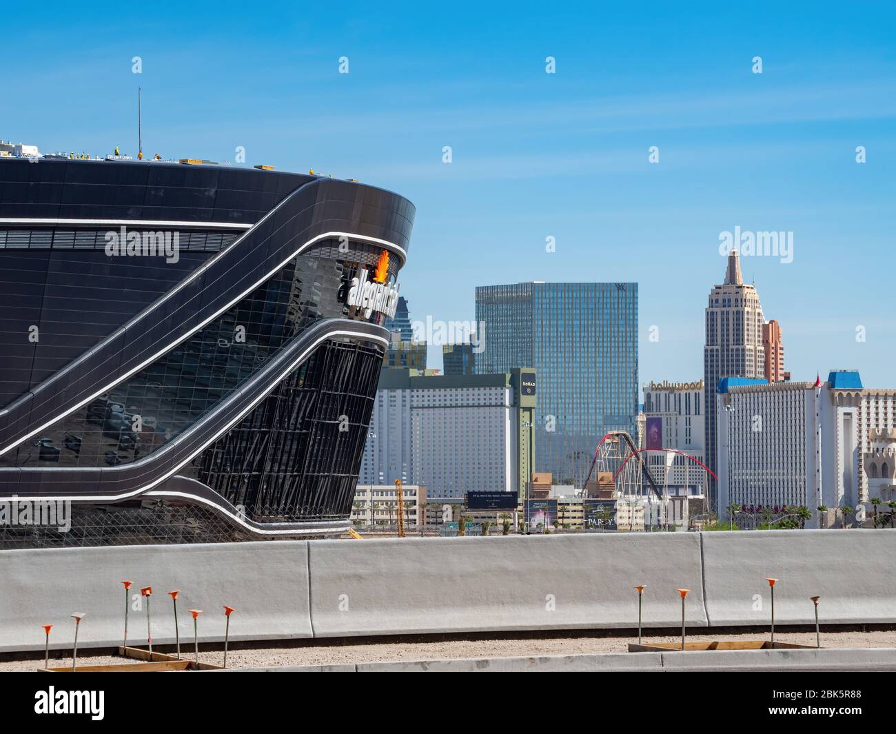 Allegiant stadium las vegas building hi-res stock photography and ...