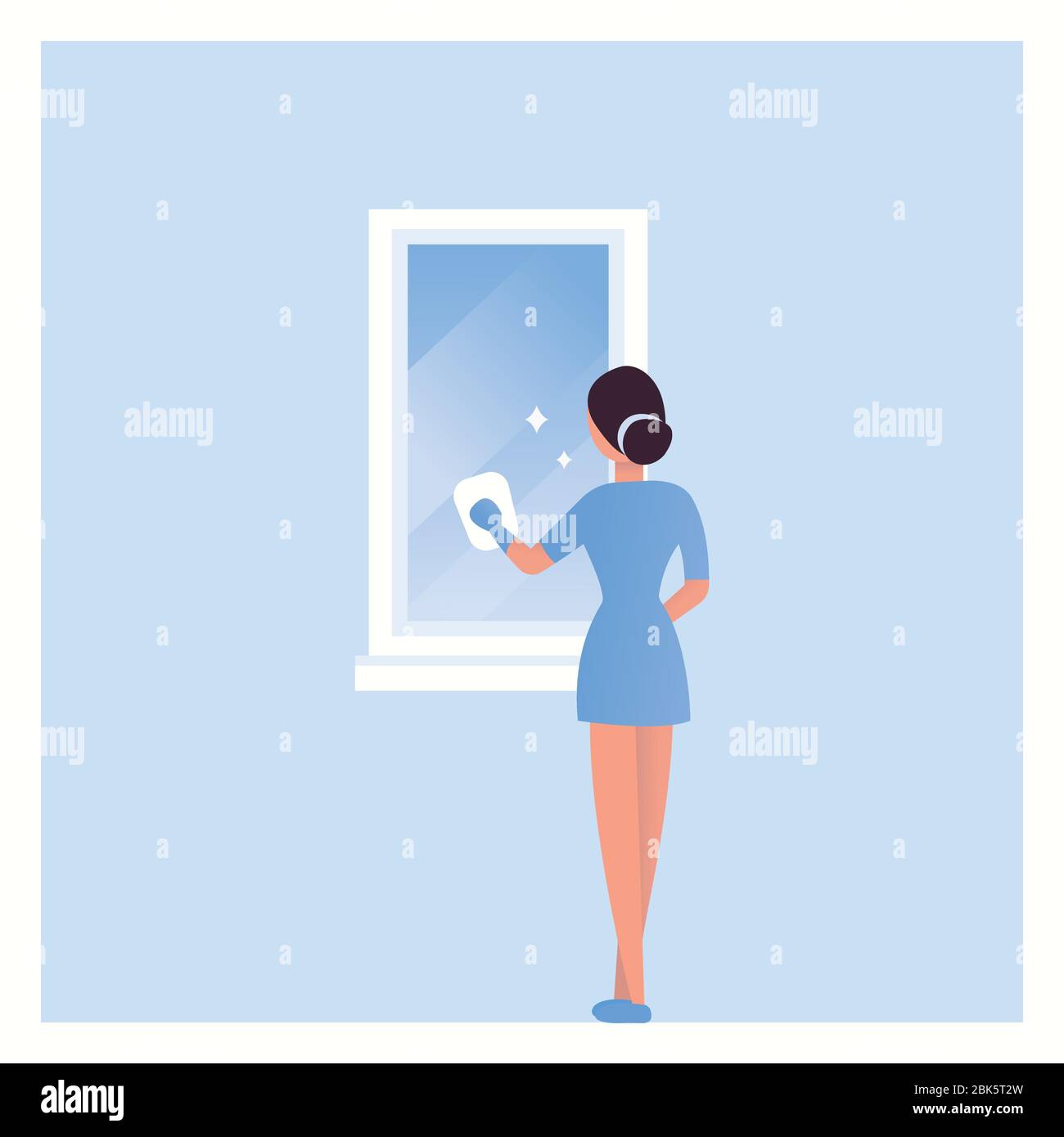 House Cleaning Cartoon High Resolution Stock Photography and Images - Alamy