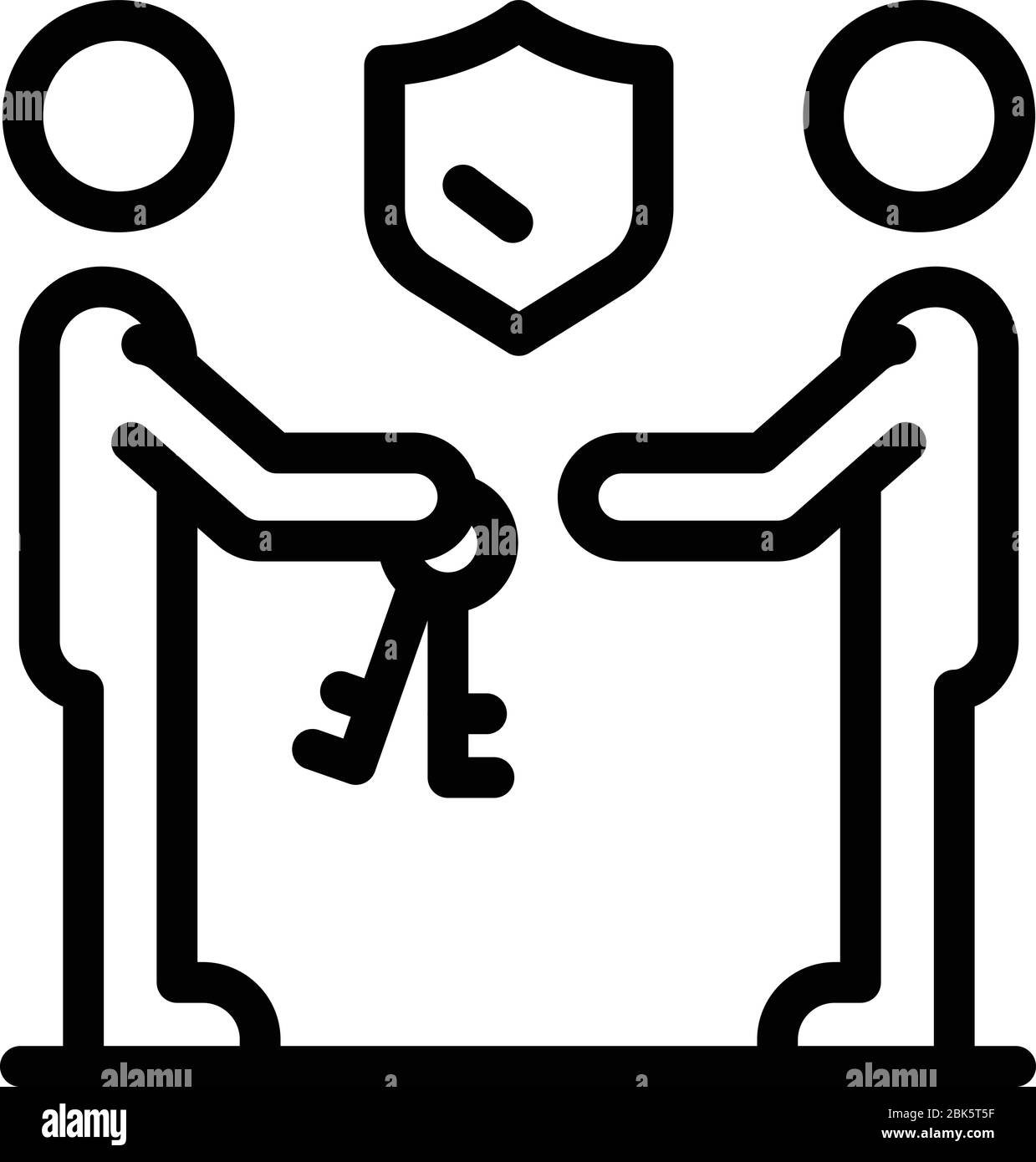 Advertising agent team icon, outline style Stock Vector Image & Art - Alamy