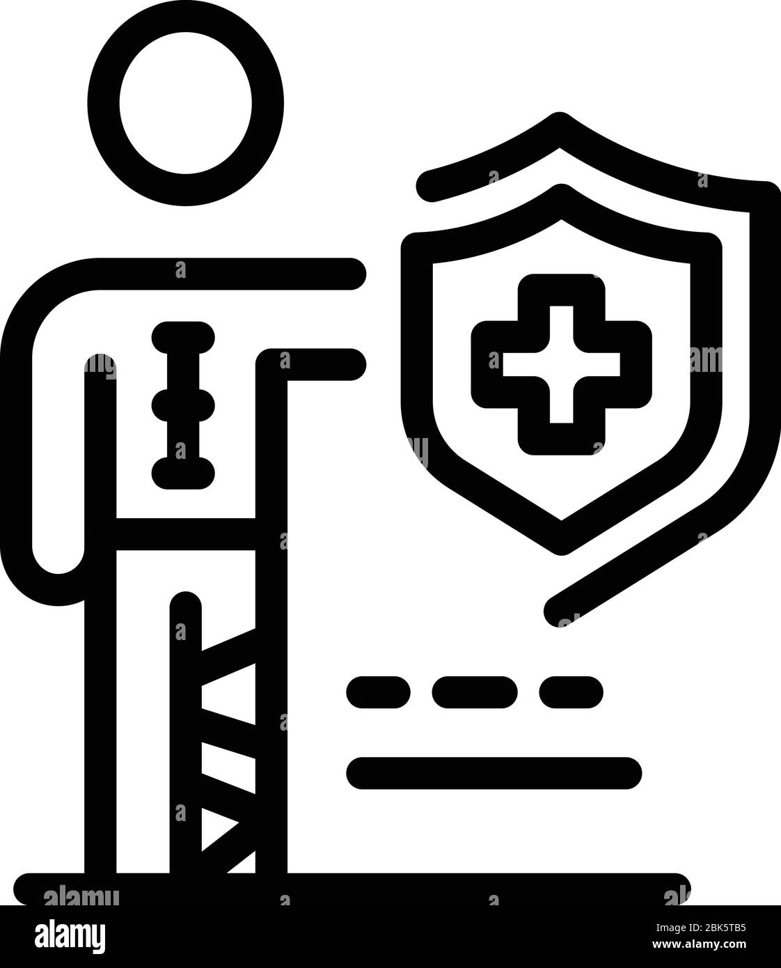 Medical insurance icon, outline style Stock Vector Image & Art - Alamy