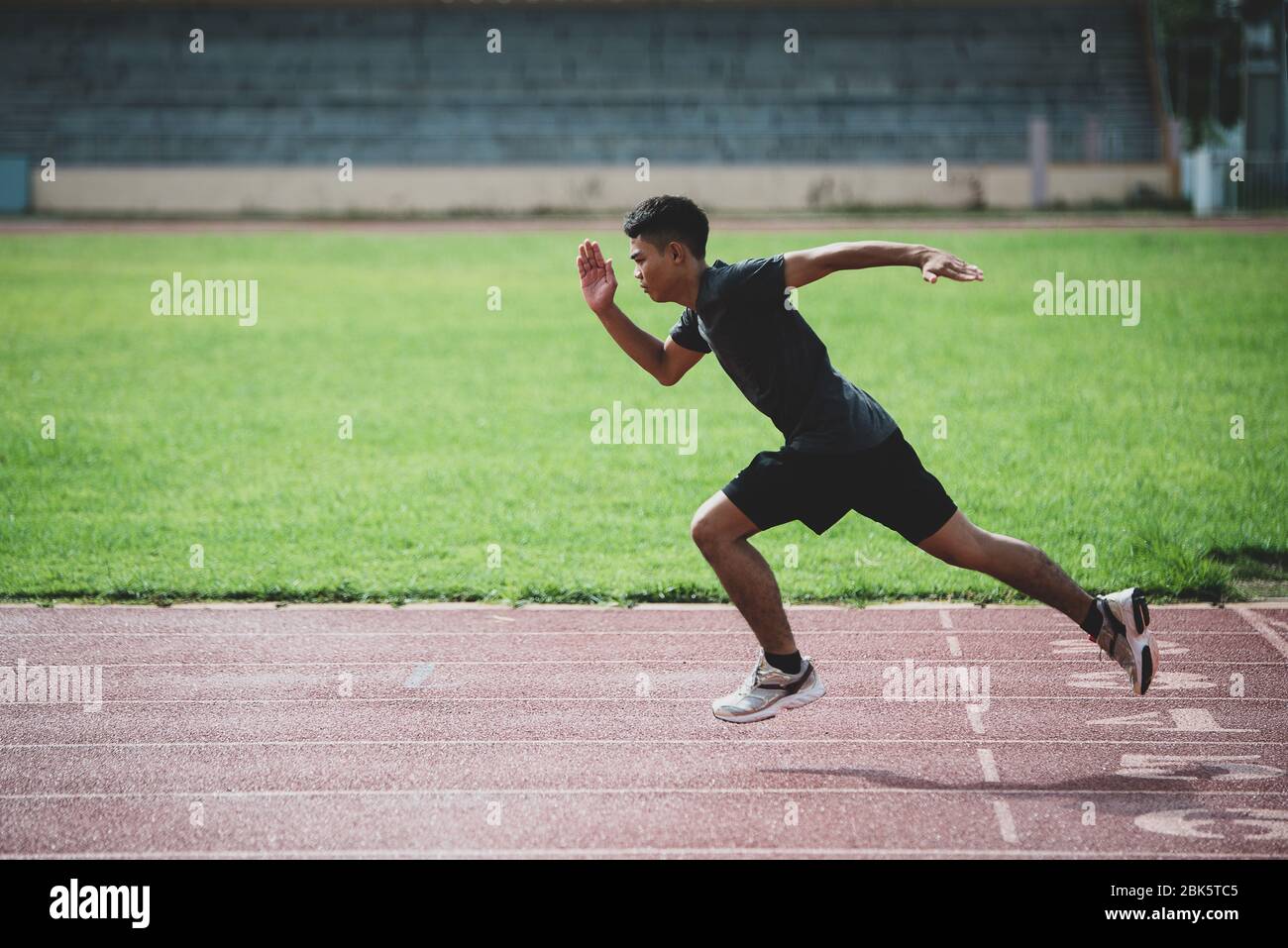 All weather running track hi-res stock photography and images - Alamy