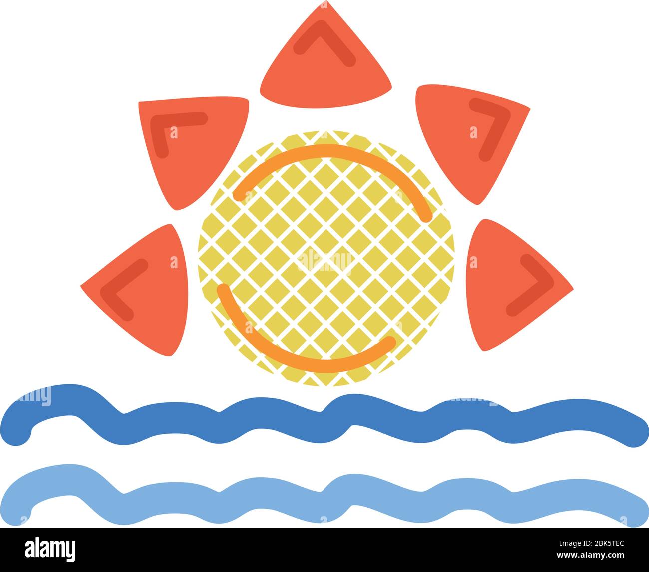 Solar waves Stock Vector Images - Alamy