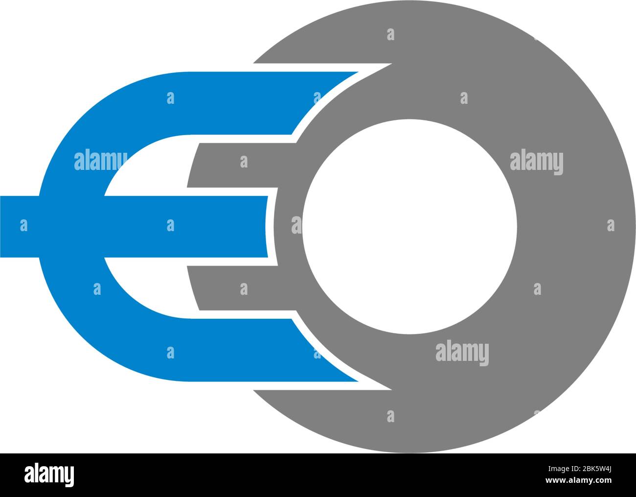 Letter EO logo icon template illustration Stock Vector Image & Art - Alamy