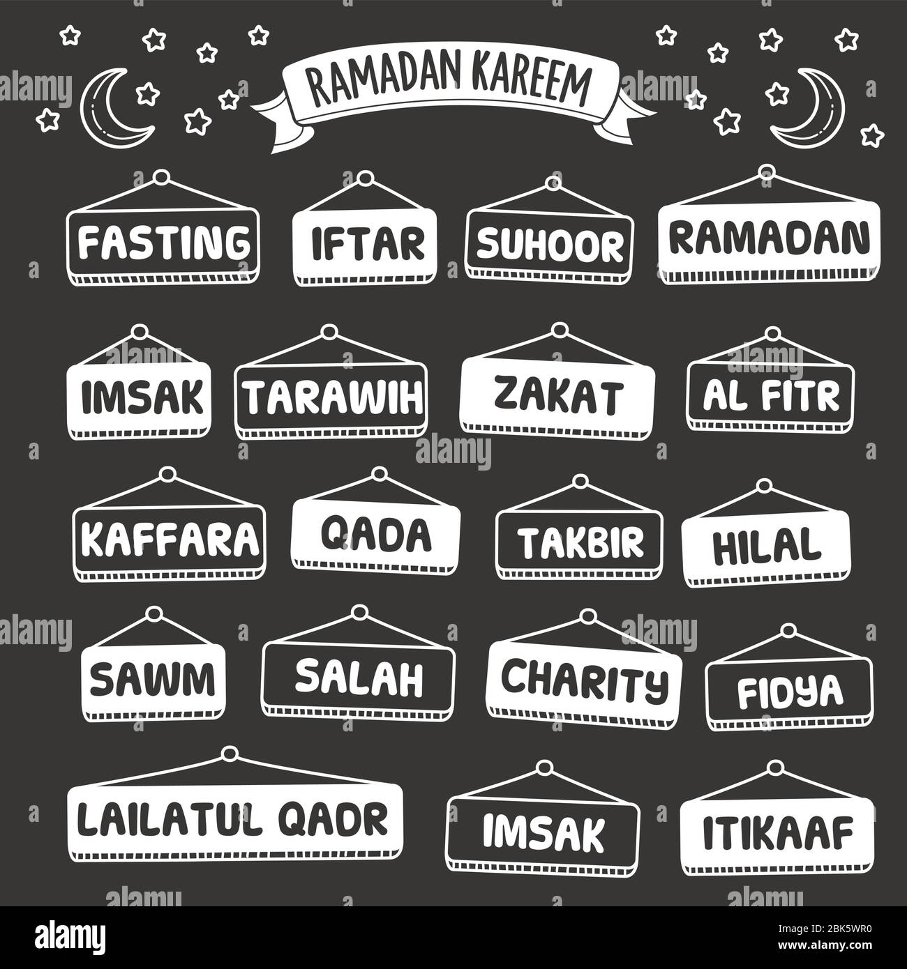 Various terms Stock Vector Images - Alamy