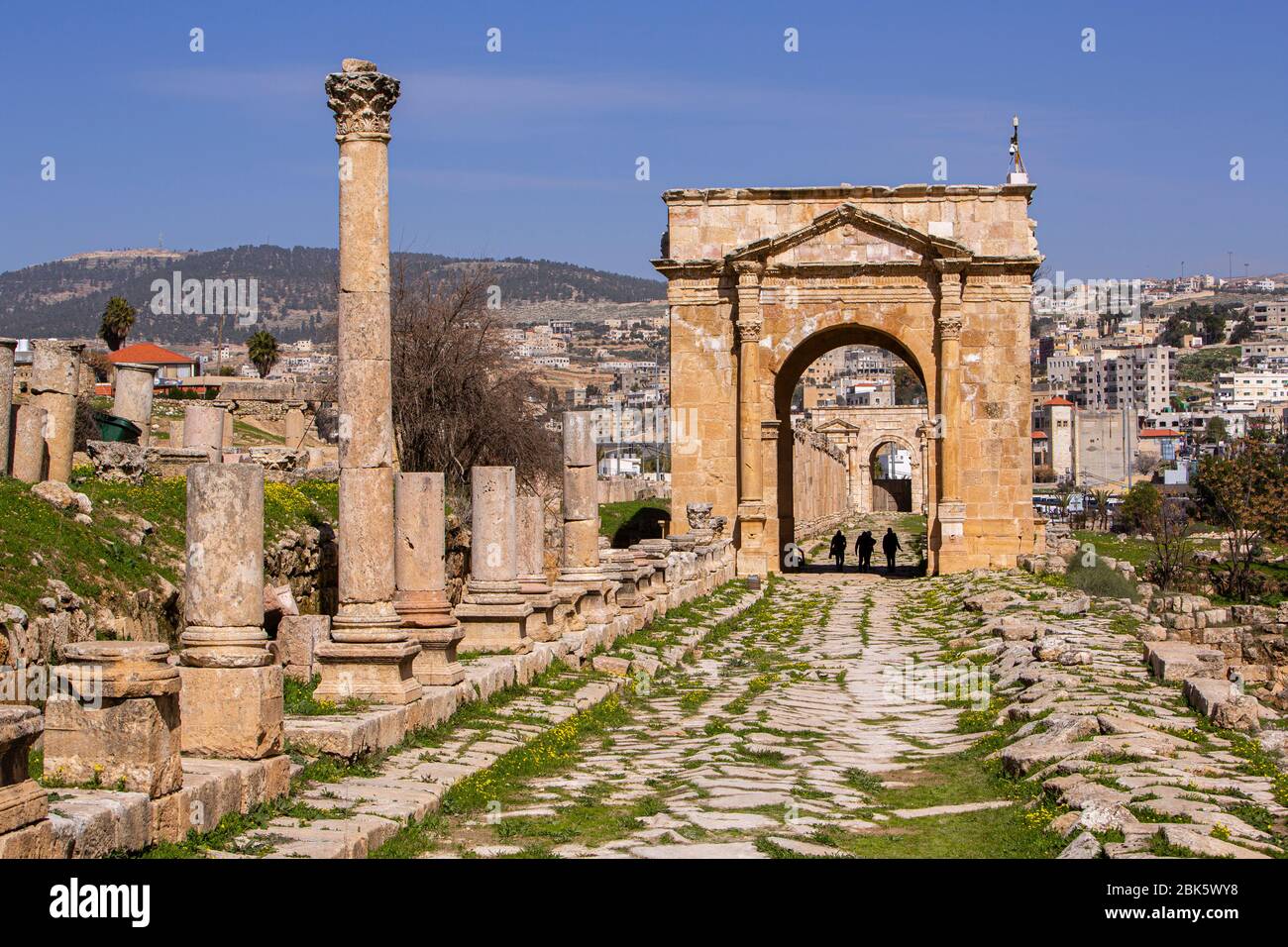 Greco roman gerash hi-res stock photography and images - Alamy