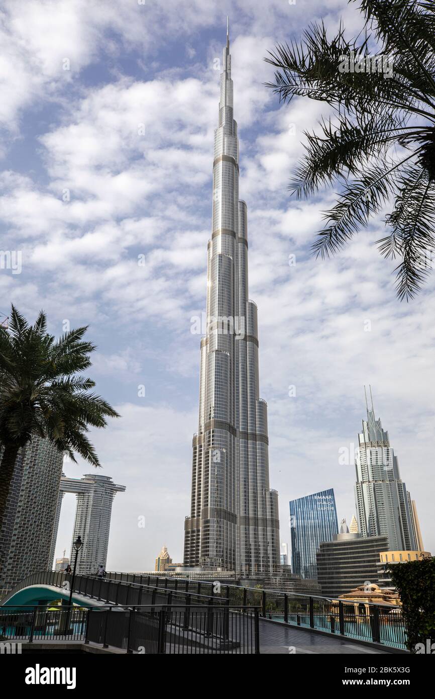 Burj Khalifa in Dubai, United Arab Emirates Stock Photo - Alamy