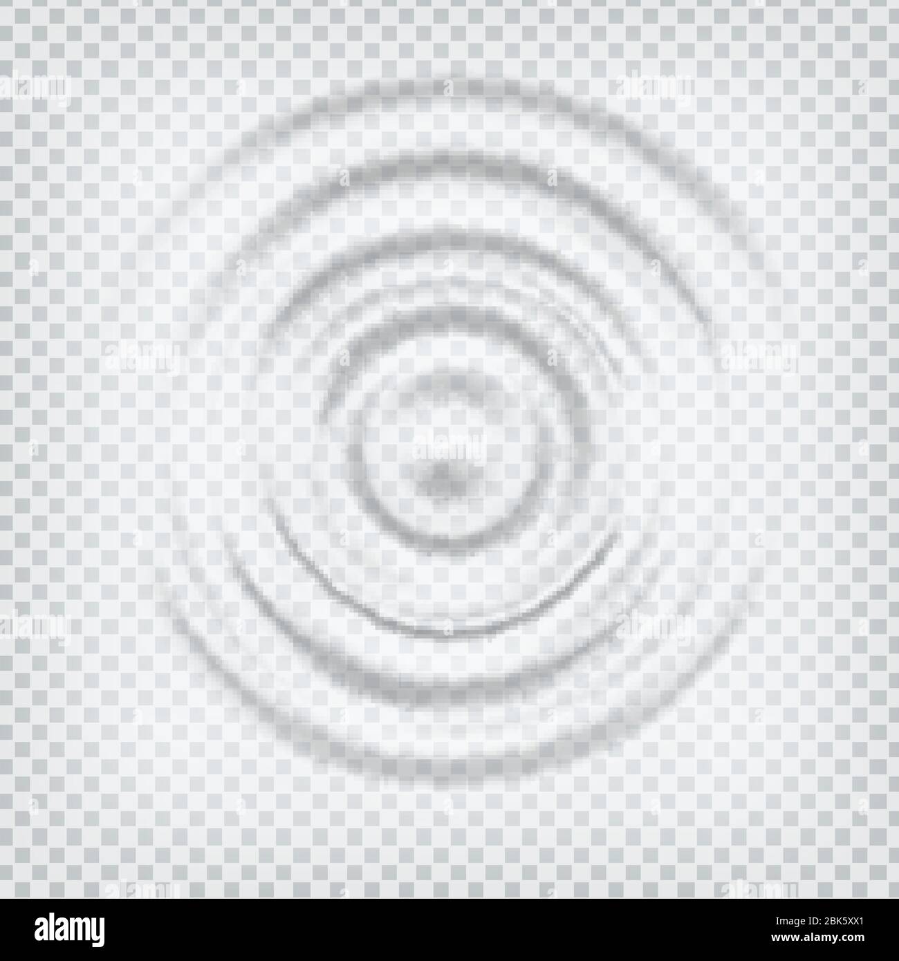 Ripple Splash Water Waves Surface From Drop Vector Stock Vector Image ...