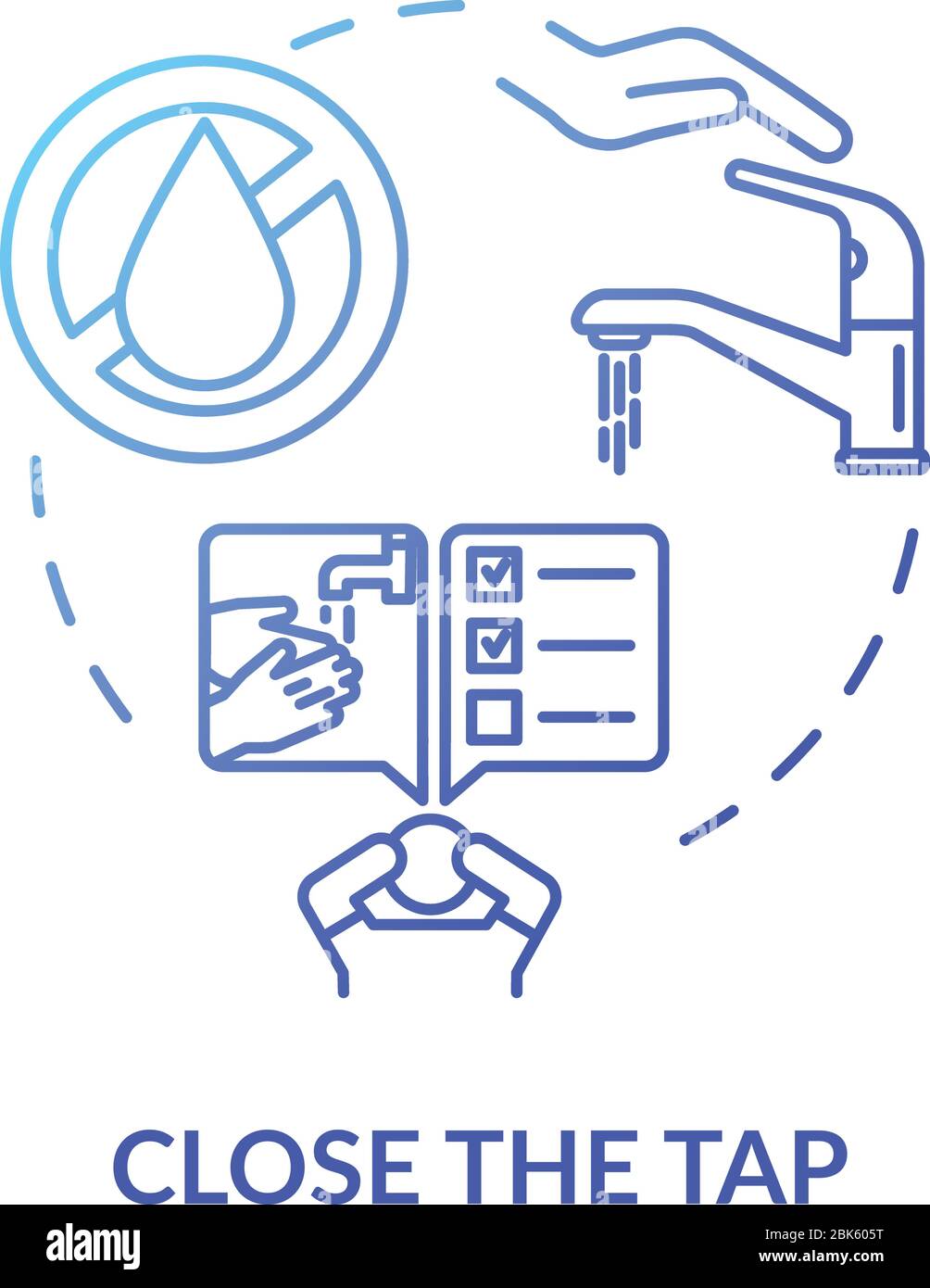 Turn off the tap hi-res stock photography and images - Alamy