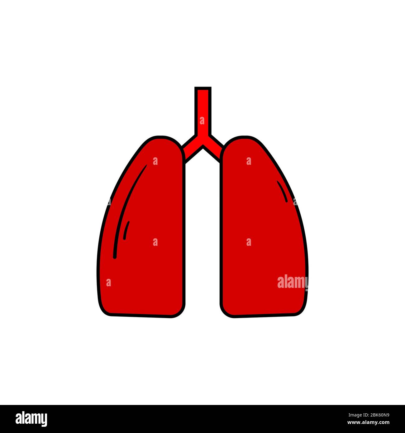lungs vector graphic design illustration Stock Vector Image & Art - Alamy
