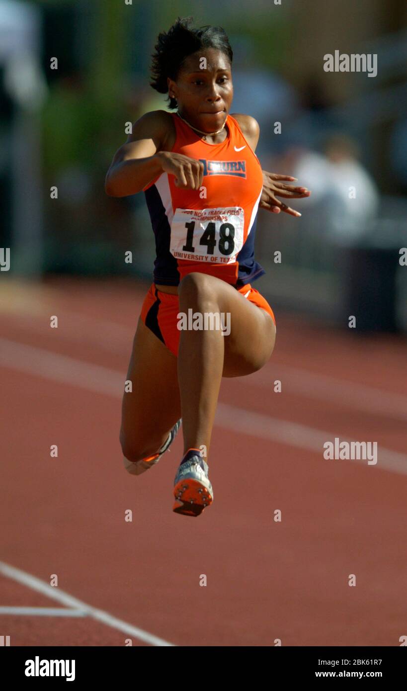 Austin, United States. 12th June, 2004. Shelly-Ann Gallimore of Auburn ...