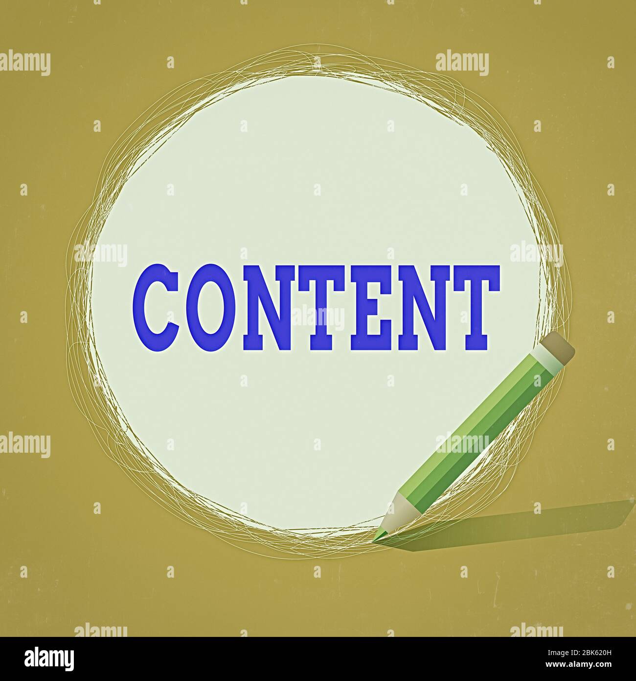 Conceptual hand writing showing Content. Concept meaning Things ...