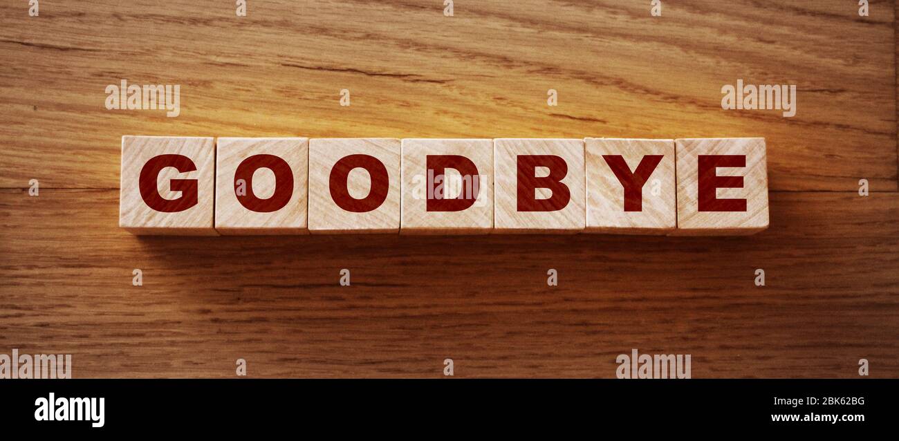 Symbol for good bye hi-res stock photography and images - Alamy